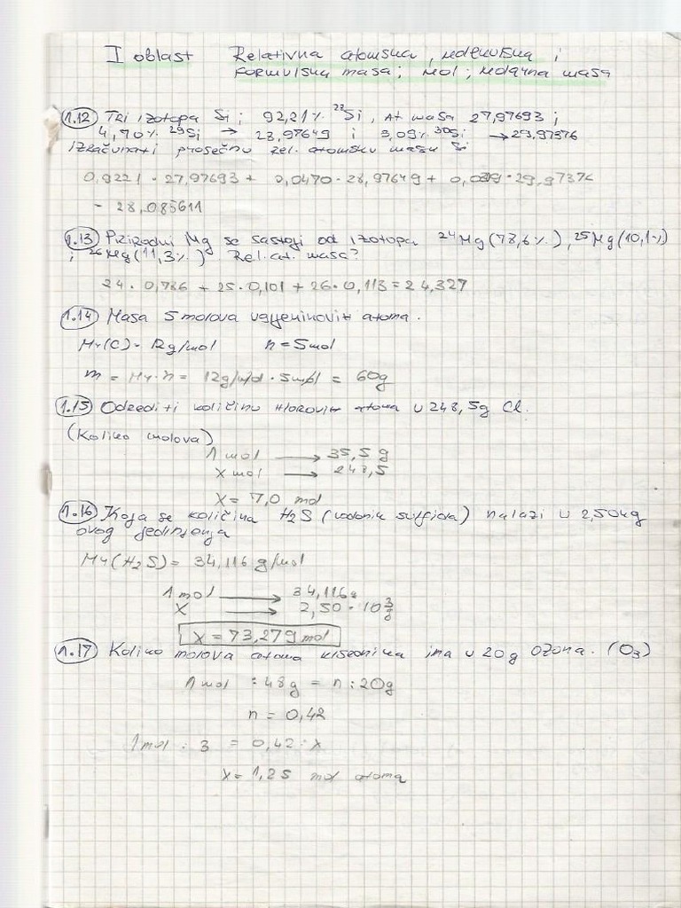 Tibor Sabo Zbirka Iz Hemije | PDF