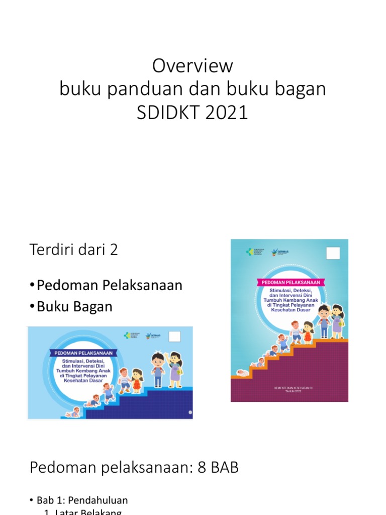 Overview Sdidtk 2022 | PDF | Kesehatan Holistik