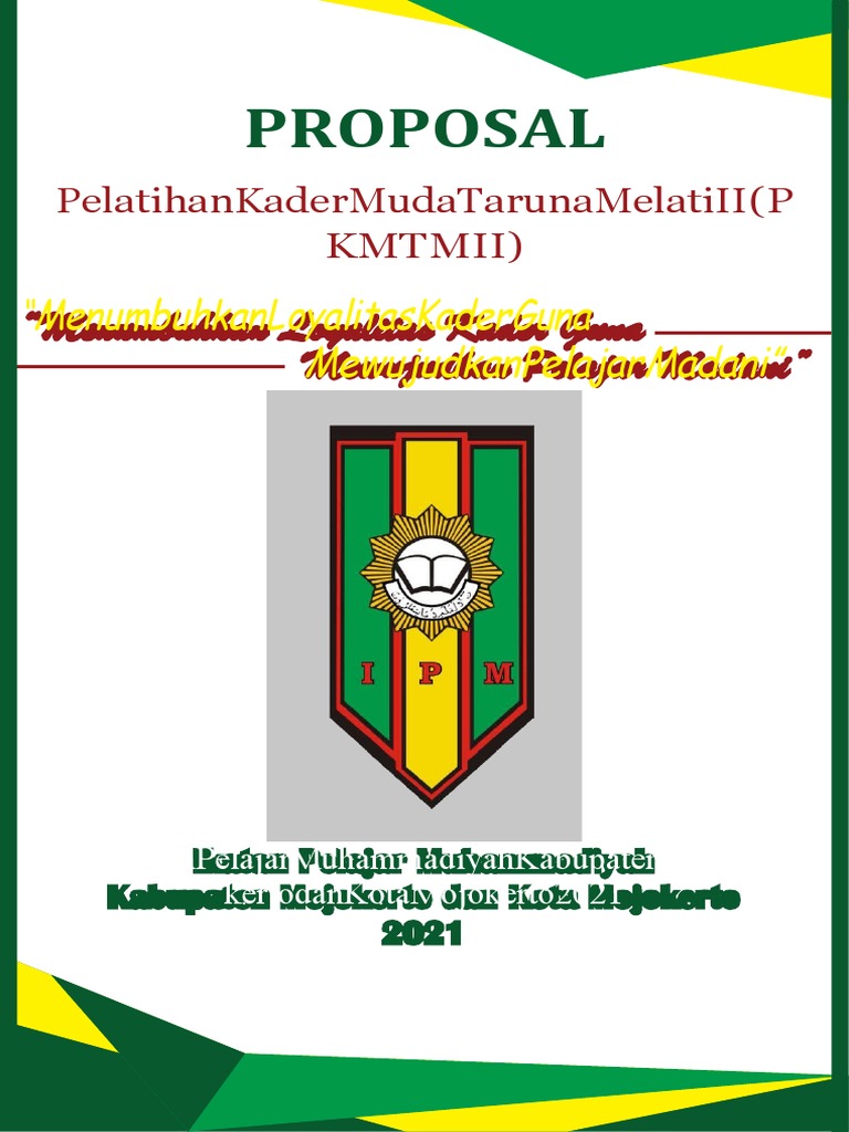 Proposal PMKTM II IPM 2022 (Revisi) | PDF