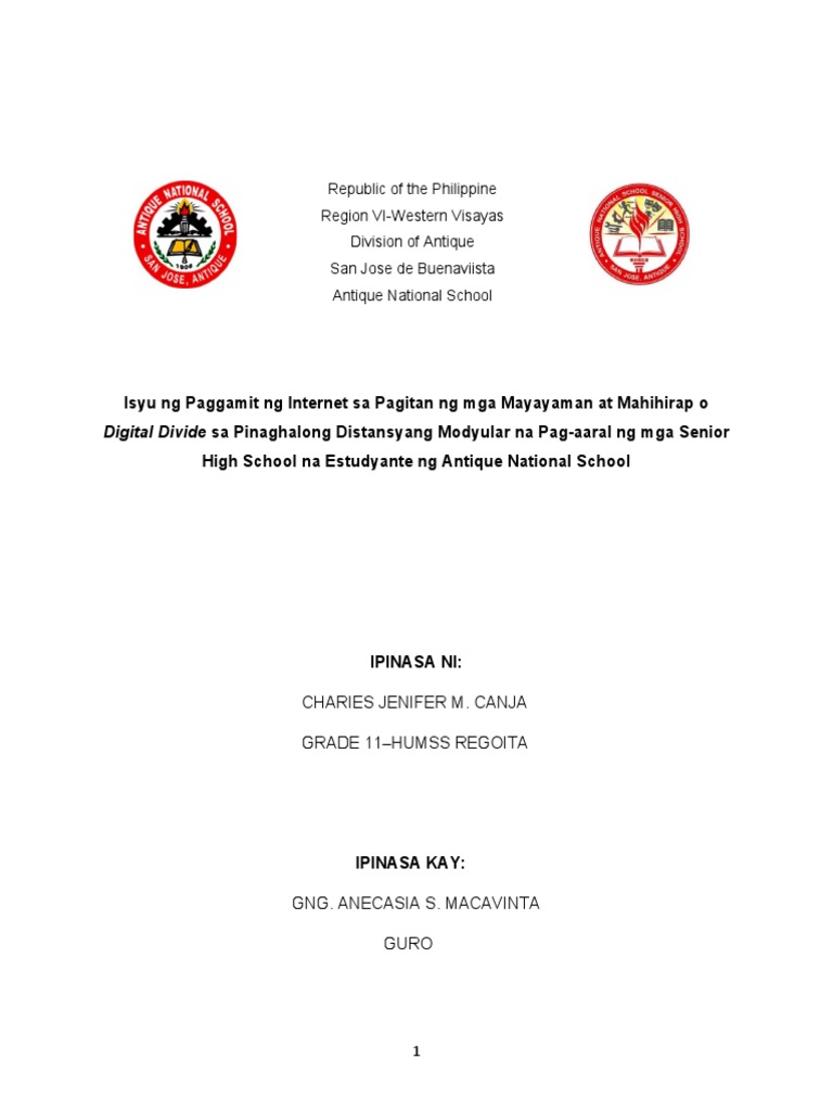 Research Filipino | PDF