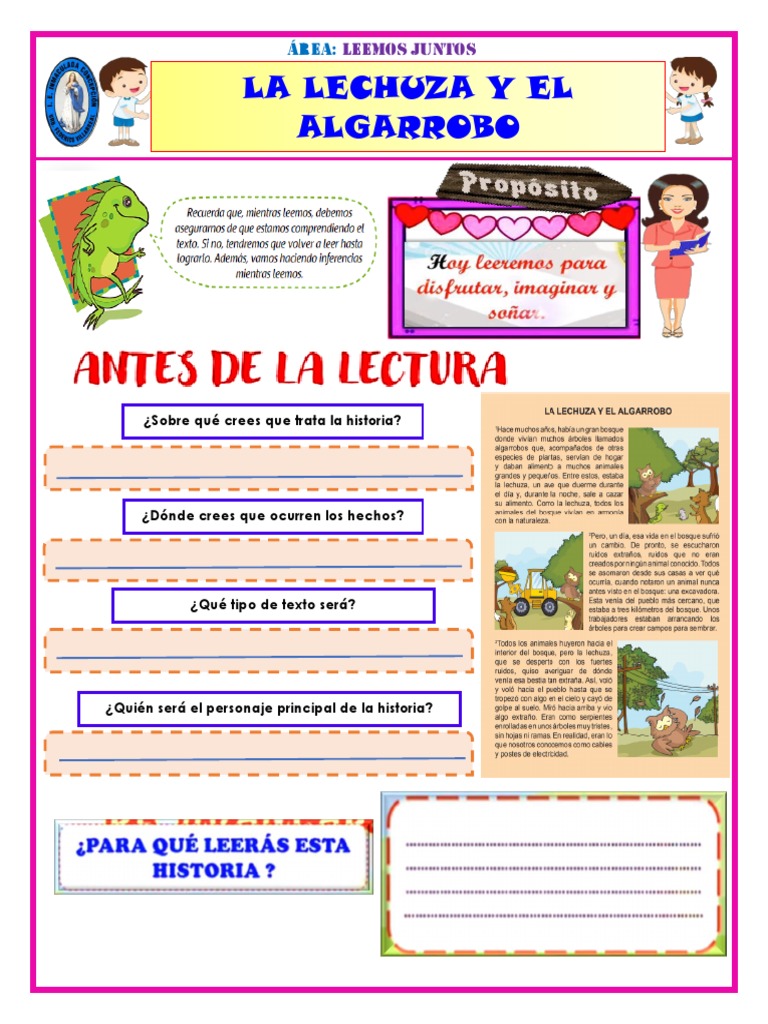 Actividad De Leemos Juntos Pdf Cognición Ciencia Cognitiva
