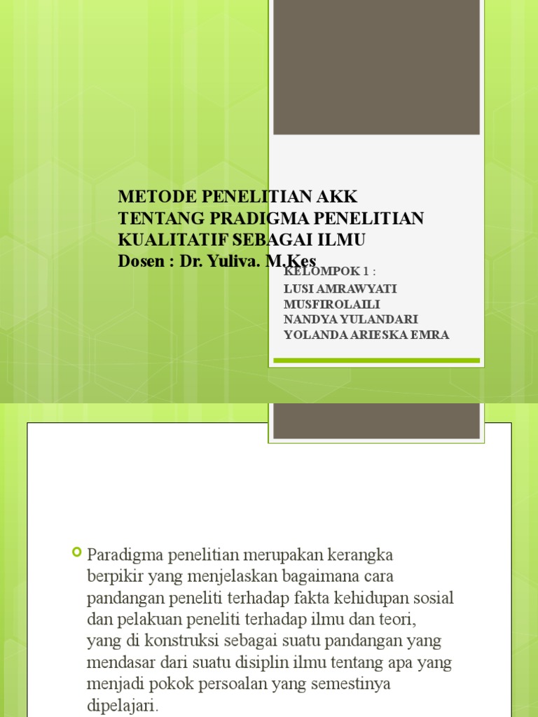Kel 1. Metode P. Akk | PDF