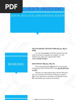 APPOINTMENT OF WATCHER Template | PDF | Voting | Elections