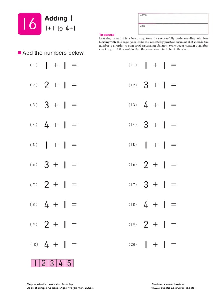 Adding Up To One | PDF | Education Theory | Learning