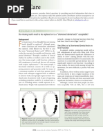 Denture Festooning Techniques | PDF | Dentures | Dental Anatomy