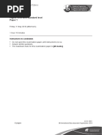 Paper 1 Global Politics Writing Guide | PDF | Understanding | Knowledge