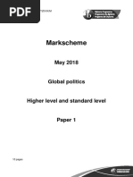 Paper 1 Global Politics Writing Guide | PDF | Understanding | Knowledge