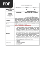 Sop Pengisian Rekam Medis Elektronik (Rme) | PDF