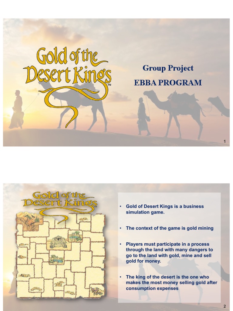 Gold of The Desert Kings-Rule | PDF | Gold