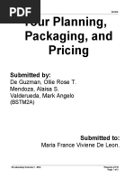 Tour Costing Sheet Template | PDF | Financial Markets | Business Process