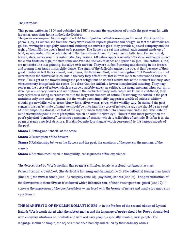 Wordsworth | PDF | Poetry | William Wordsworth