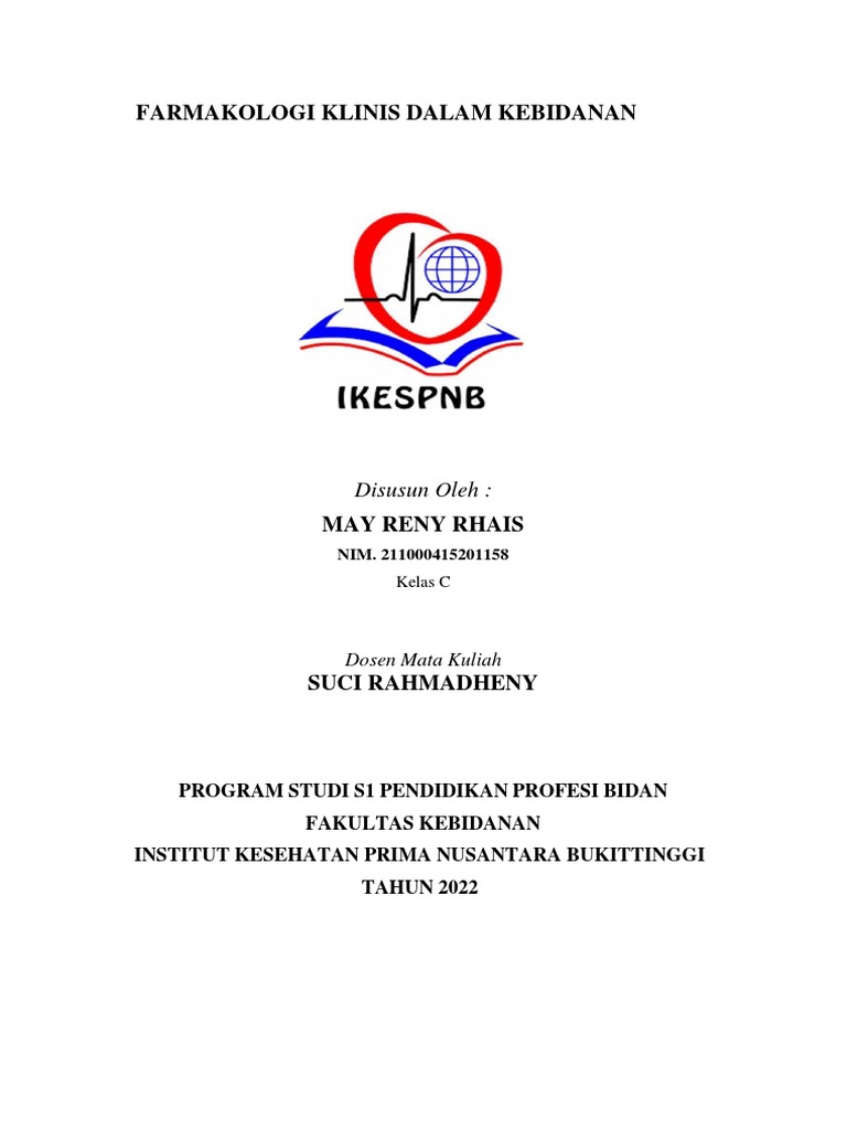 Farmakologi Klinis Kebidanan | PDF