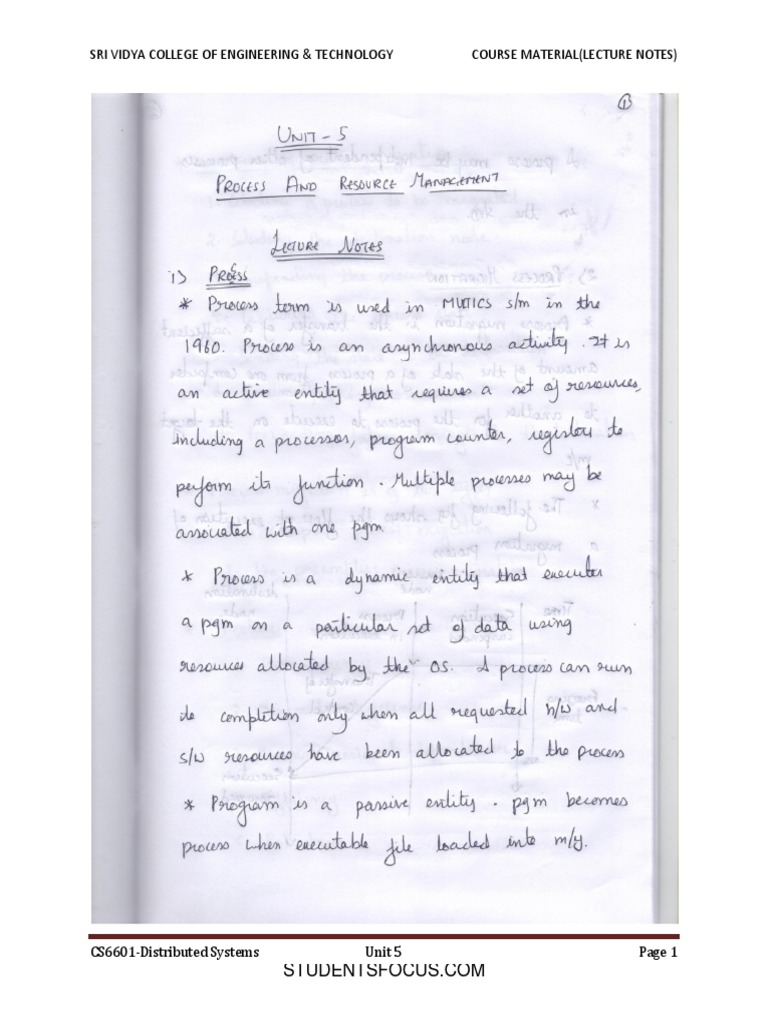 Unit 5 Distributed System | PDF