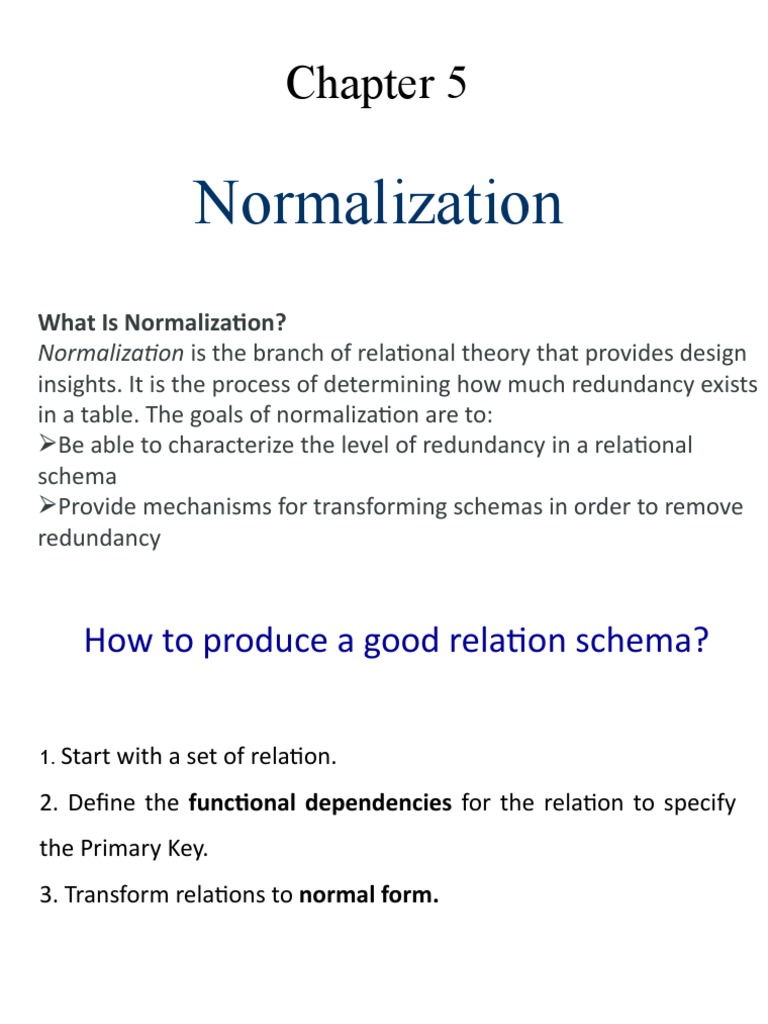 Understanding Database Normalization | PDF | Information Management | Data Management