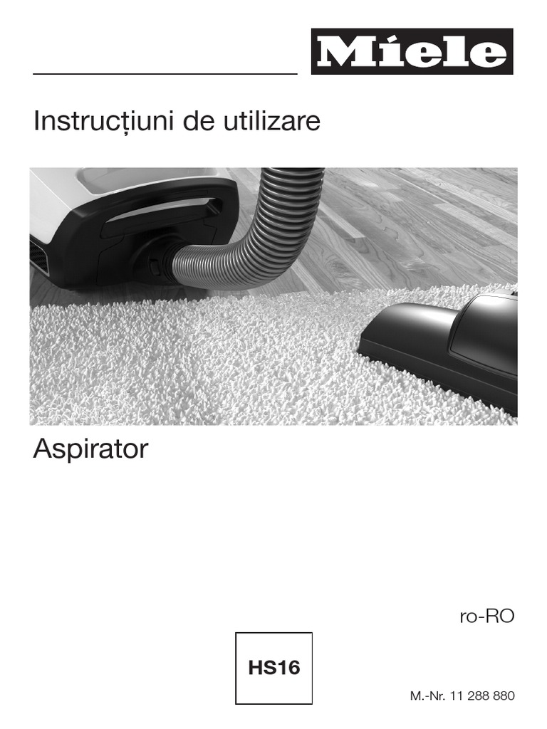 Miele Instructiuni de Utilizare | PDF