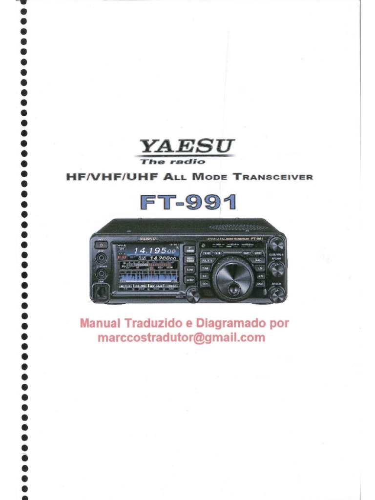 Transceiver YAESU Ft-991-Completo | PDF