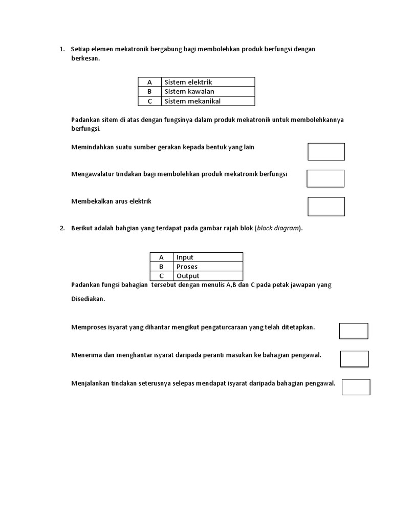 Soalan Ujian RBT | PDF | Komputer | Teknologi & Rekayasa