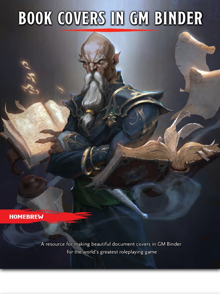 Guide to Book Covers in GM Binder | PDF | Communication | Computing