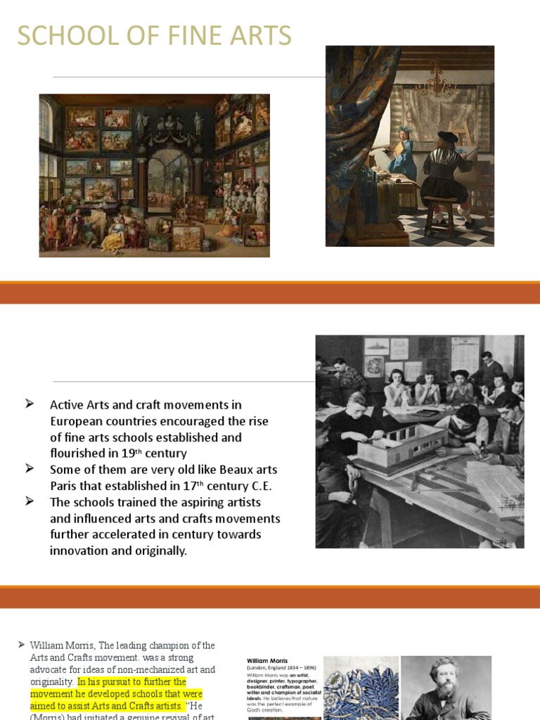 School of Fine Arts | PDF | Arts And Crafts Movement | Style