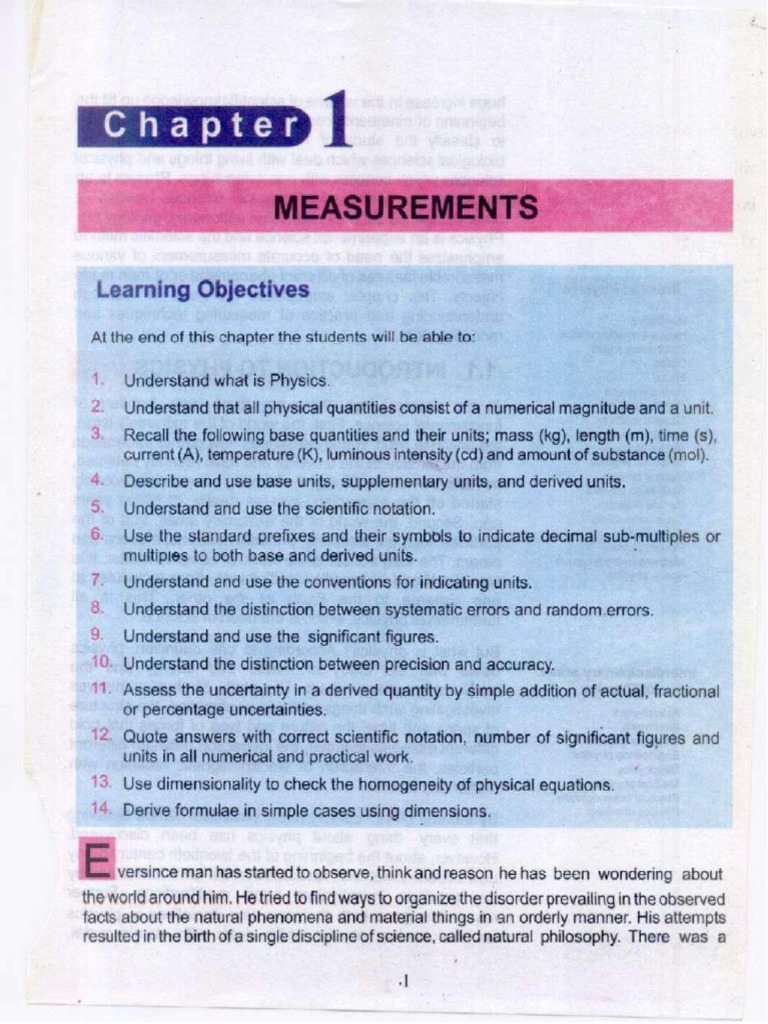 11th Physics Book PTB Merged | PDF
