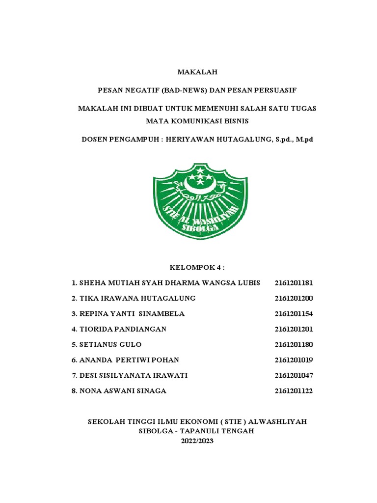 Strategi Pesan Persuasif untuk Konsumen | PDF | Karier & Perkembangan ...