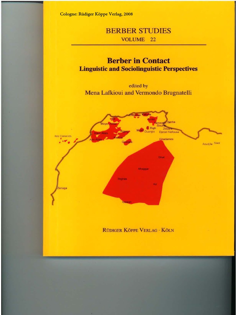 Berber Language in Medieval Arab Texts | PDF | Al Andalus | Berbers