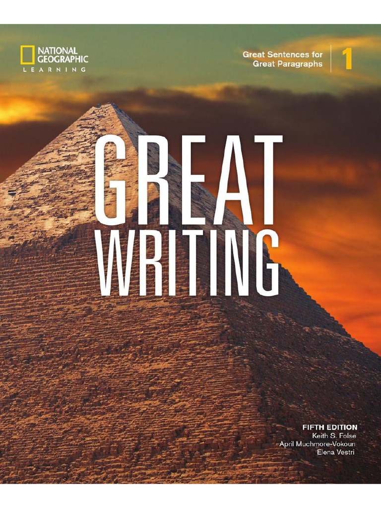 Great Writing 1 - Great Setences For Great Paragraphs 5th | PDF