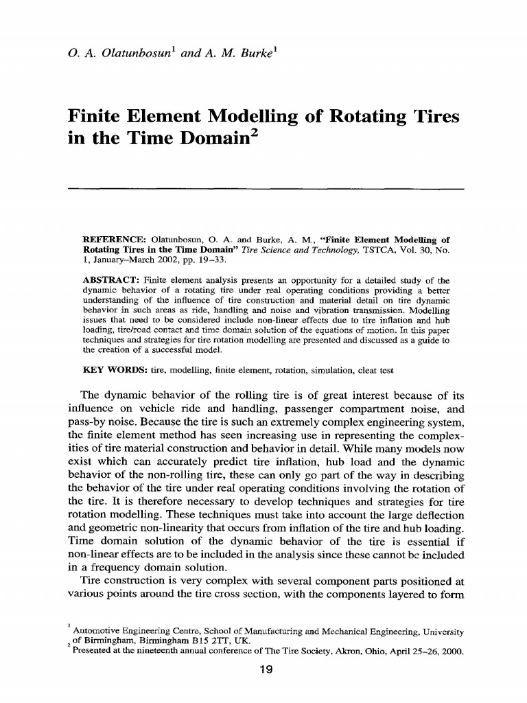 Finite Element Modelling | PDF | Chemistry | Anisotropy