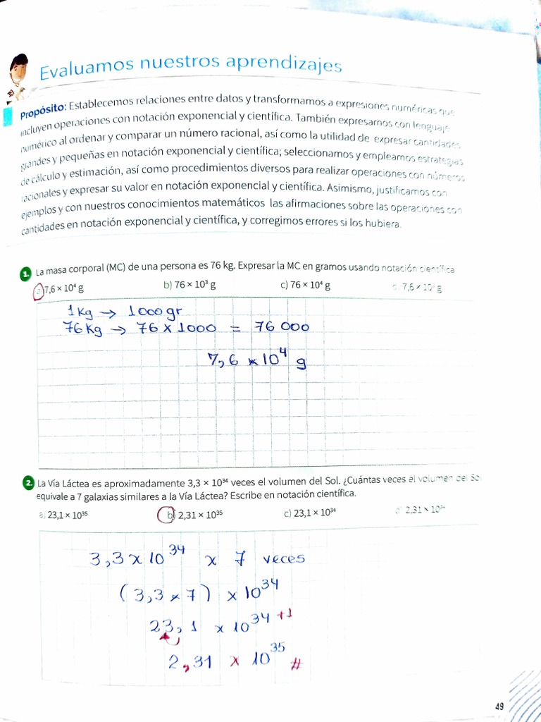 Recurso Complementario SOLUCIONARIO 3RO | PDF