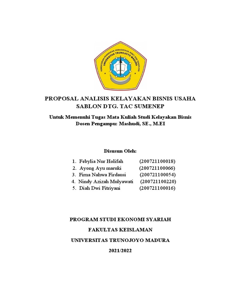 Tugas Proposal SKB - Tim 2 | PDF
