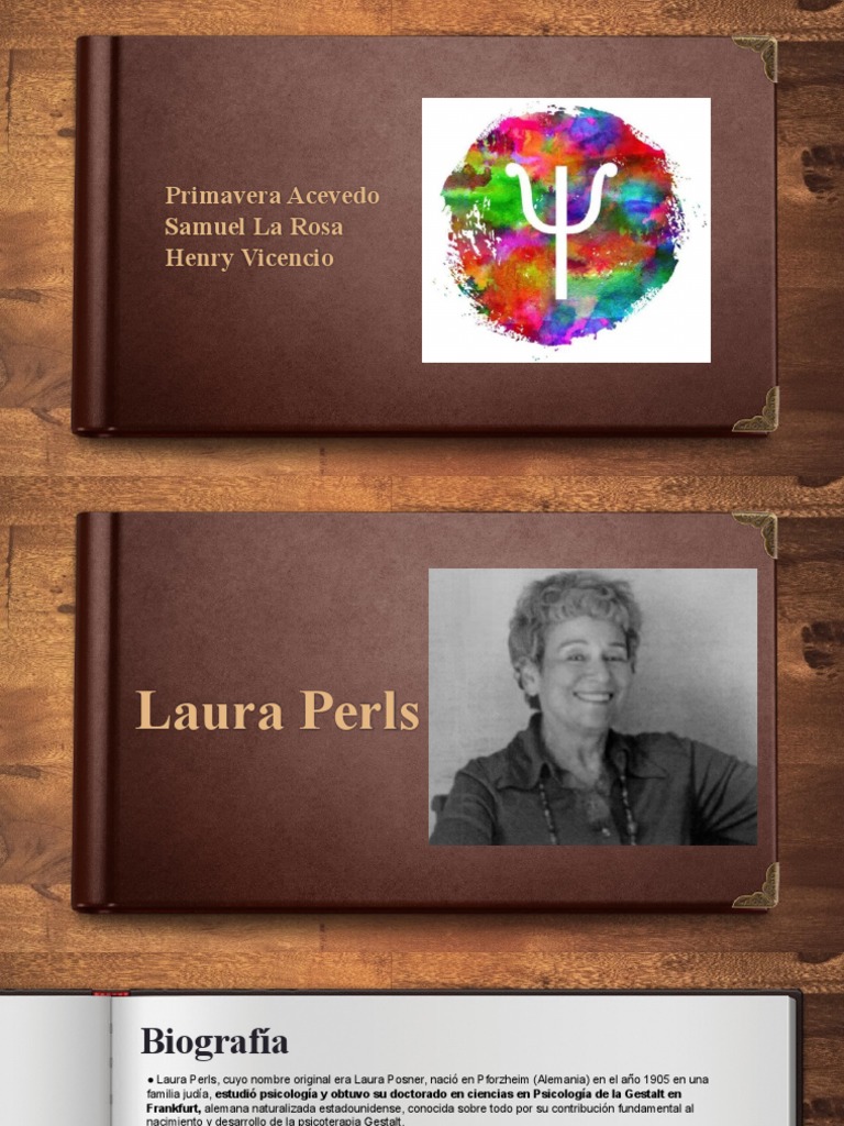 Laura Perls | PDF | Psicoterapia | Sicología