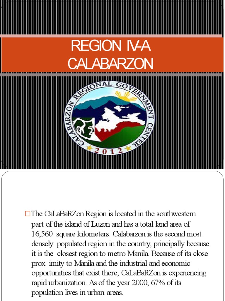 Overview of Region IV-A Calabarzon | PDF | Foods | Cuisine
