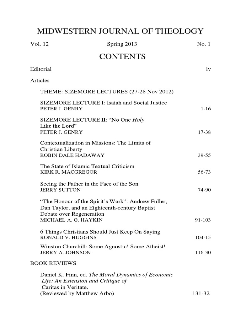 Isaiah and Social Justice - Peter Gentry | PDF | New Covenant | Book Of ...