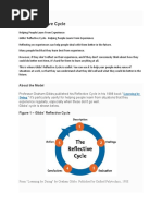 Gibbs Reflective Cycle Template Guide | PDF