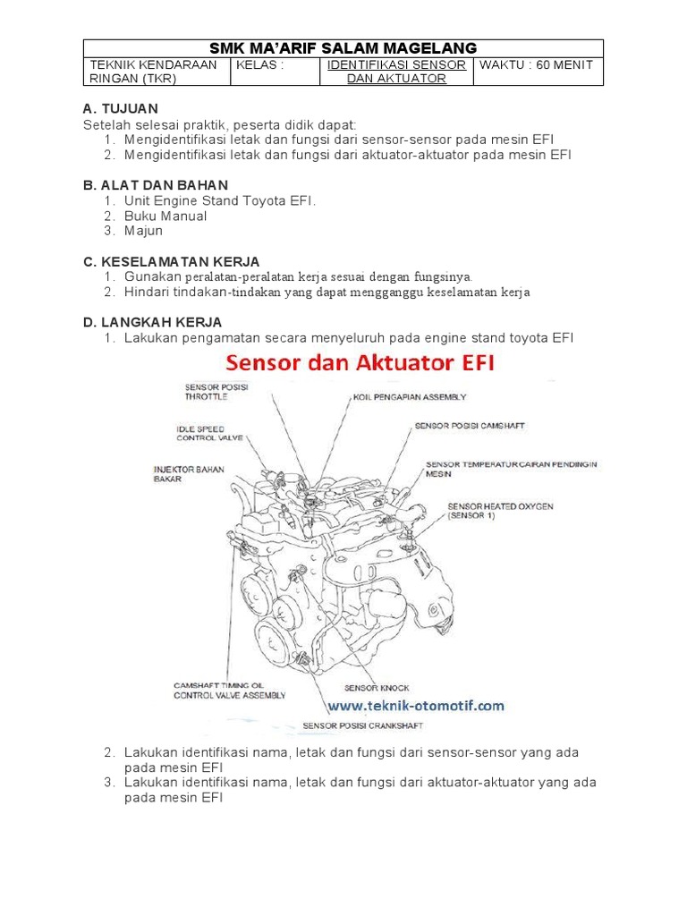 Job Sensor Efi | PDF | Komputer
