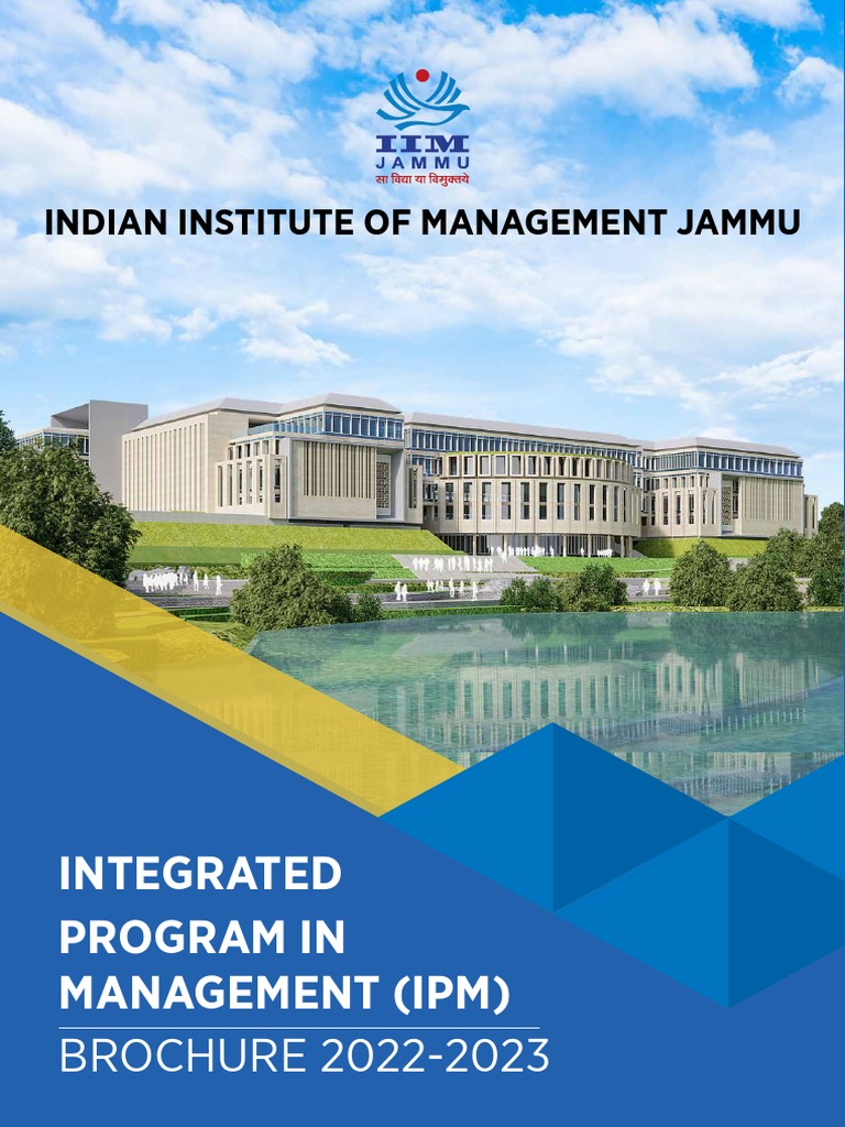 Integrated Program in Management (Ipm) : Brochure 2022-2023 | PDF ...
