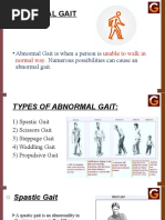 Types of Gaits With Descriptions | PDF