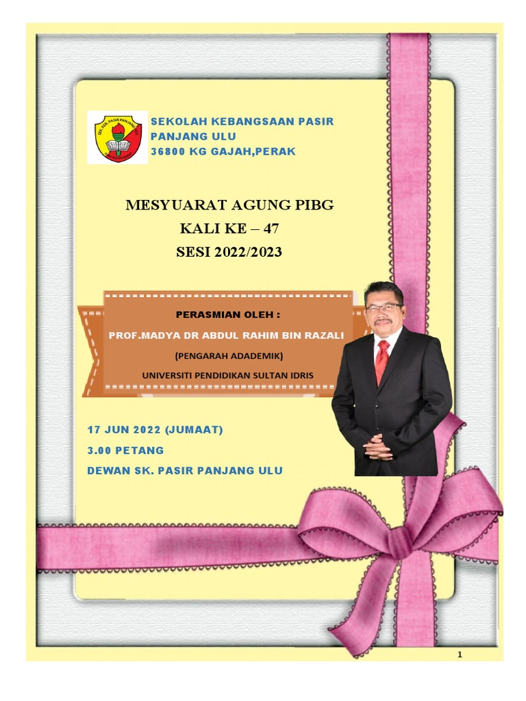 Buku Program Pibg 2022 | PDF