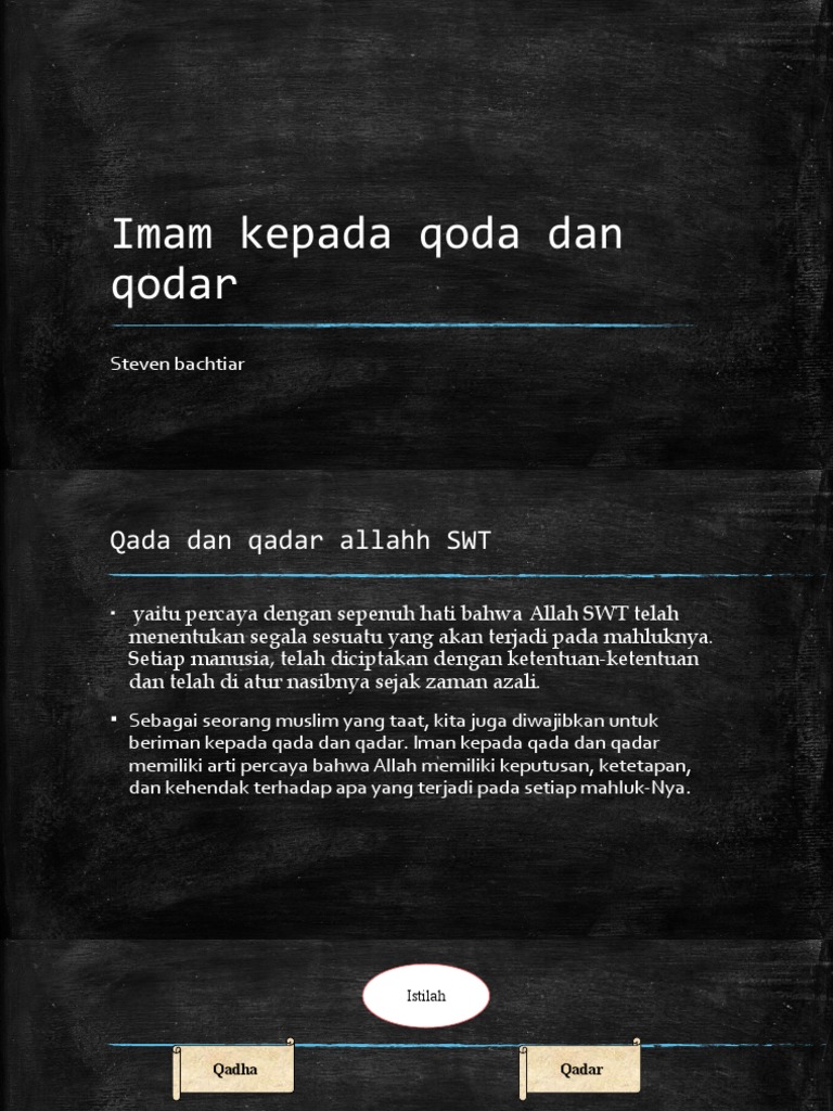 Qada? | PDF