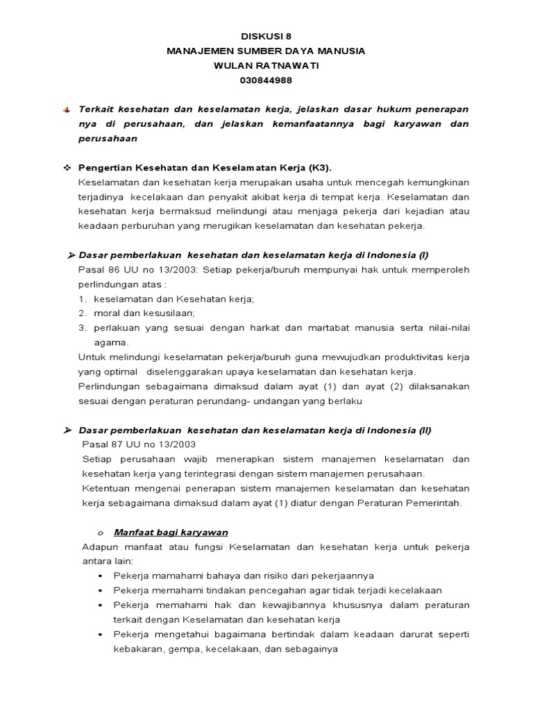 Diskusi 8 MSDM - Compress | PDF