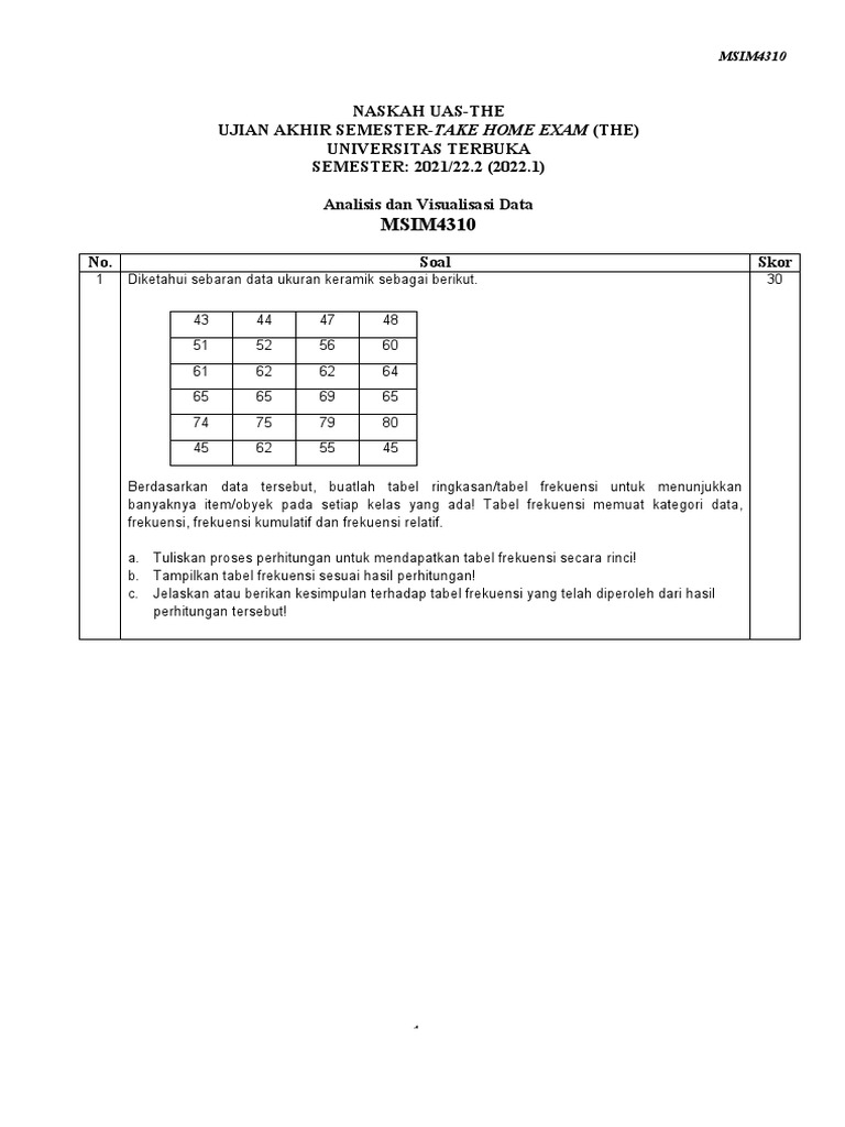 Naskah MSIM4310 The 1-Dikonversi | PDF
