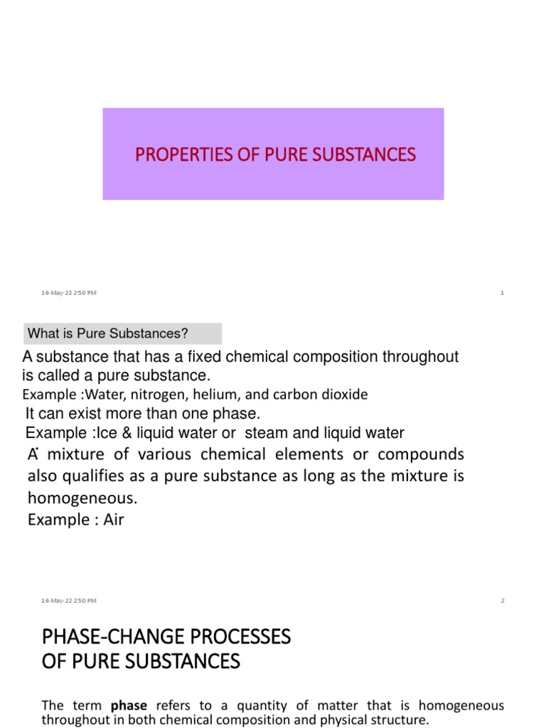Carbon Dioxide as a Pure Substance | PDF | Phase (Matter) | Latent Heat