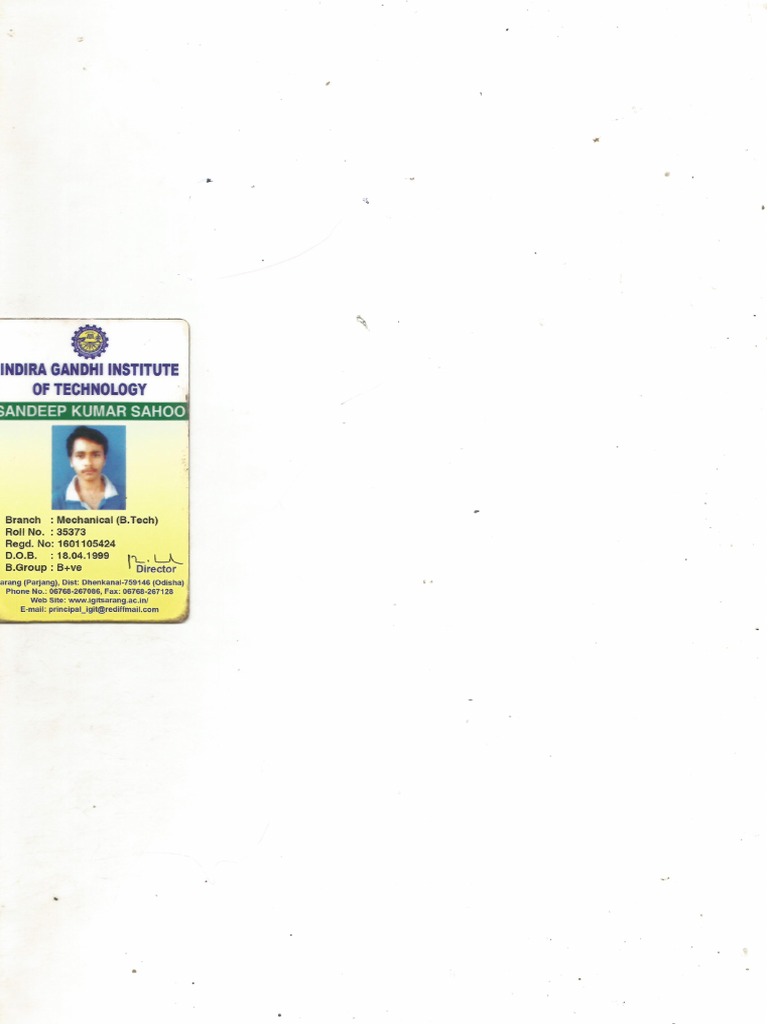 College Id Card | PDF