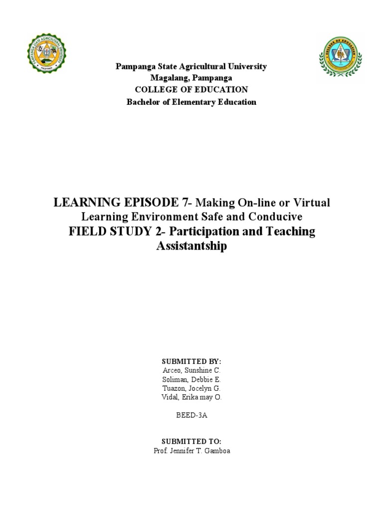 Fs2-Learning Episode 7 | PDF | Educational Technology | Learning