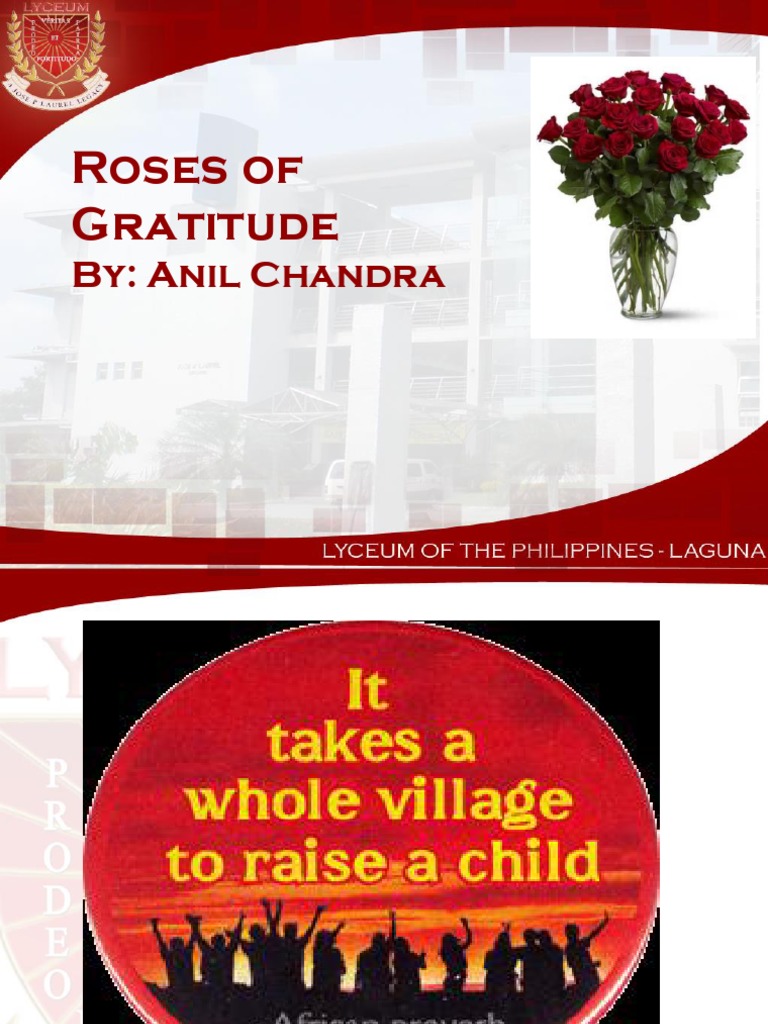 Roses Are Gratitude | PDF