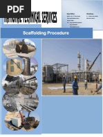 Scaffolding Handover Certificate | PDF | Scaffolding | Crane (Machine)