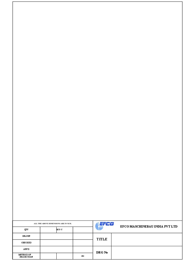 Drawing Sheet Format-2 | PDF