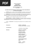 Resolution Approving Barangay GAD Plan and Budget | PDF | Justice ...