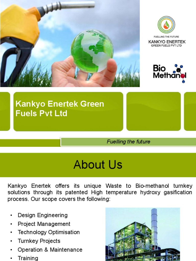 Biomethanol WTE - Compressed | PDF | Methanol | Biogas
