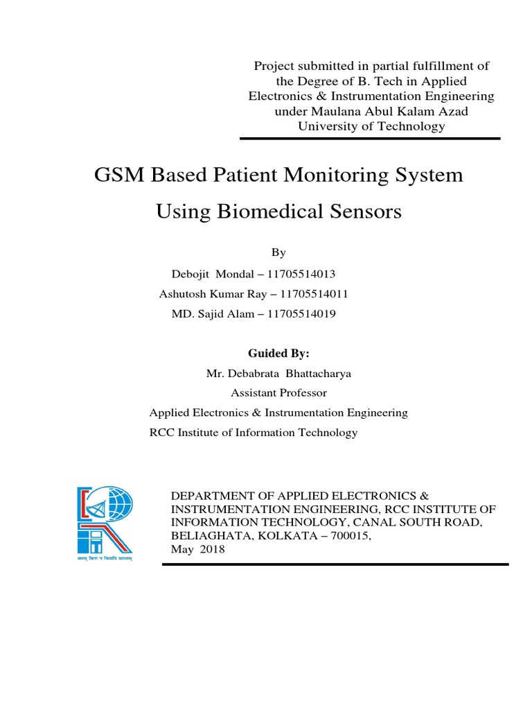 GSMM Based Using Biomedical | PDF | Monitoring (Medicine) | Arduino